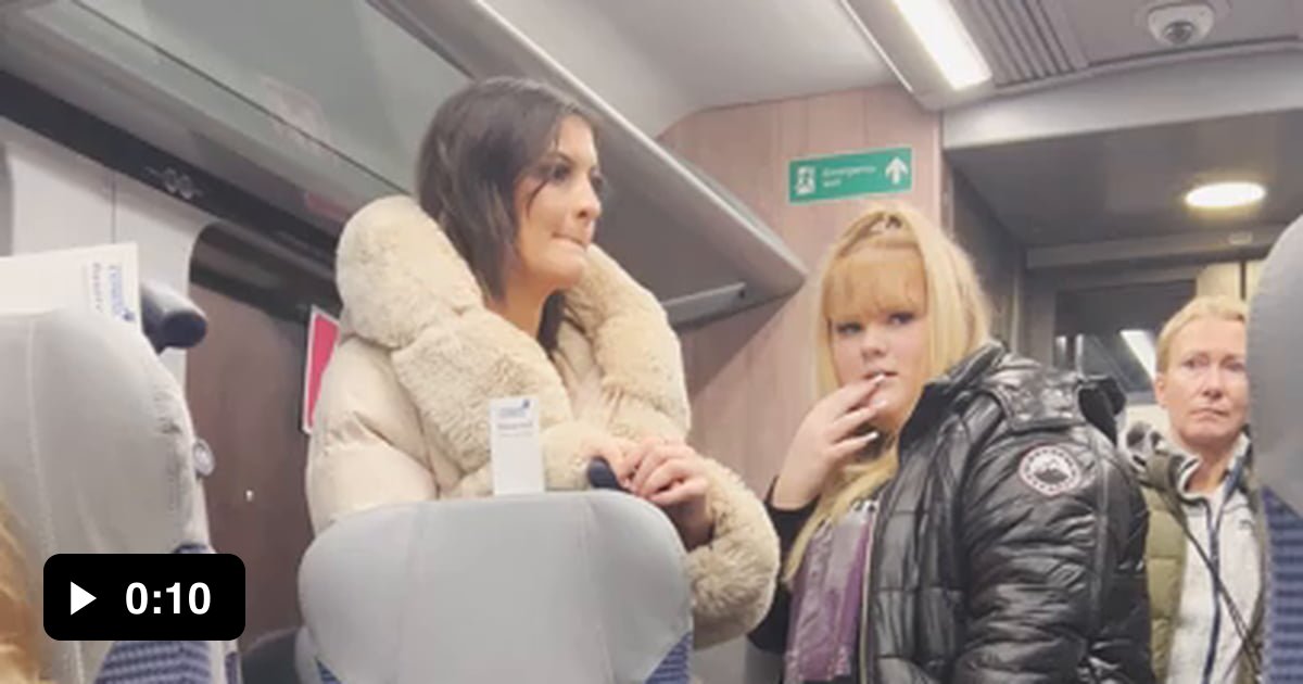 She’s been taking photos of me the entire train journey without ...