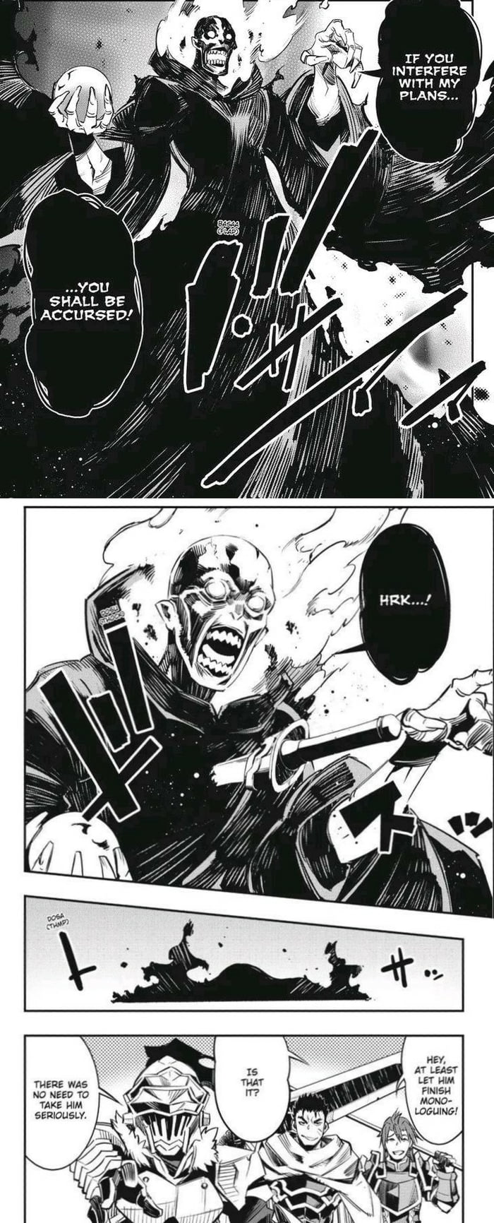 How to treat the final boss Goblin Slayer style - 9GAG