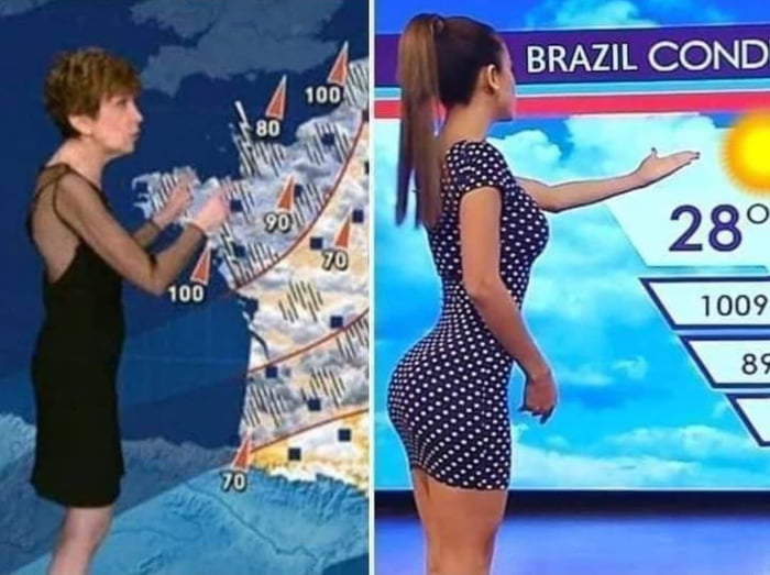 The weather in France and the weather in Brazil - 9GAG