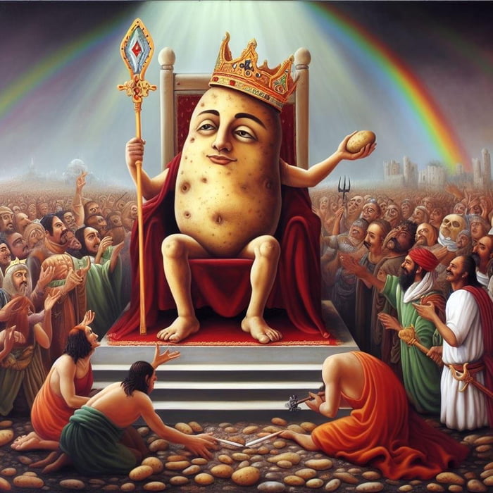 All häil the mighty potato - 9GAG