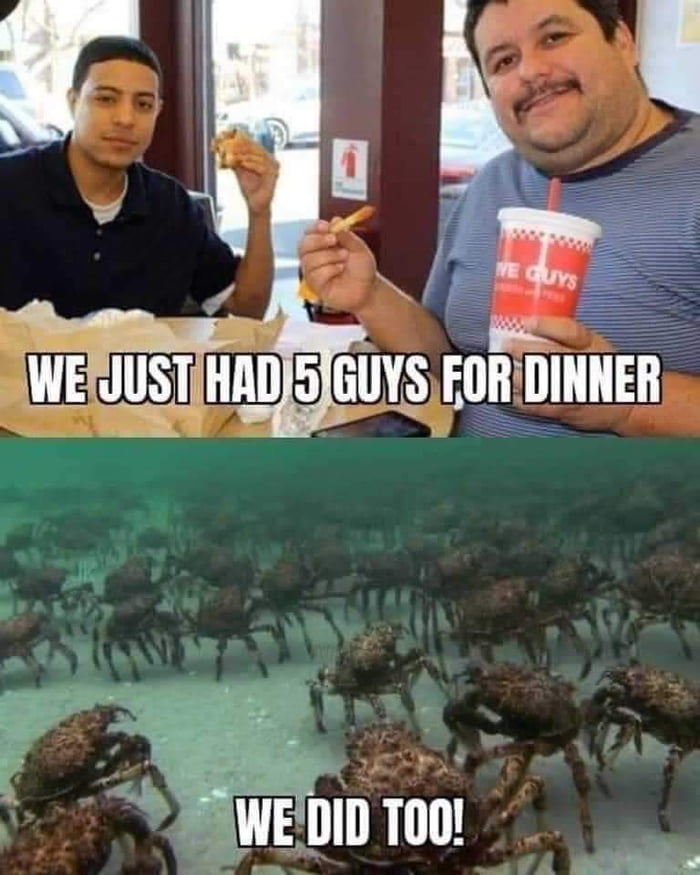 Crabs for the win - 9GAG