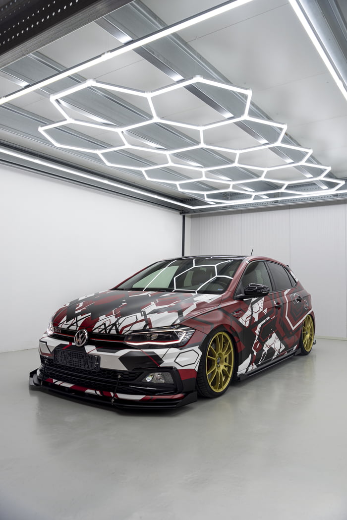 Wrapped and airride Polo GTI - 9GAG