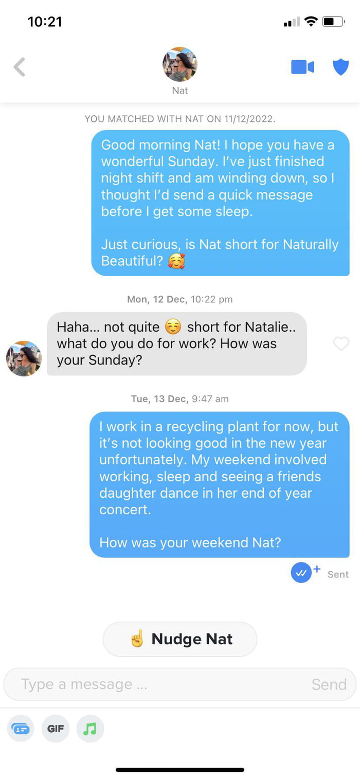 Tinder is going well…. 🙄 - 9GAG