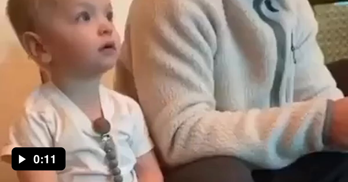 2 year old learning how to watch football - 9GAG