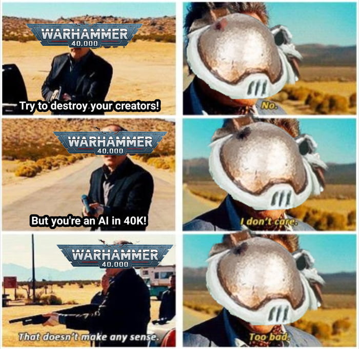 AI in 40K - 9GAG