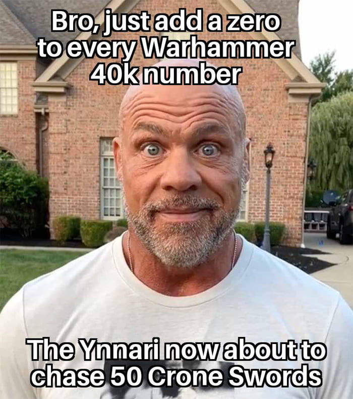 Man, the guy who started the meme with the 200 Primarchs gave me the ...