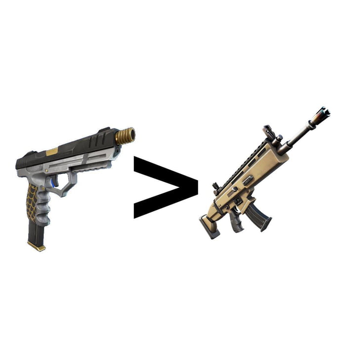 Poor Scar what have they done to you. Now a pistol is a better weapon - 9GAG