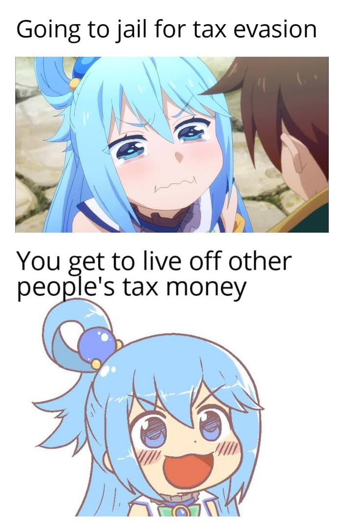 One of Aqua's more brilliant plans - 9GAG