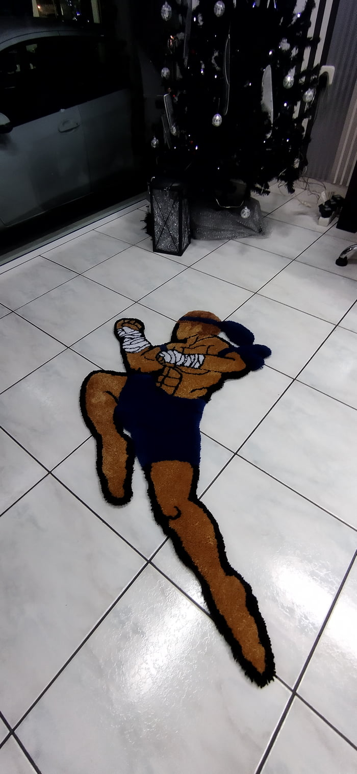 STREEt fighter rug - 9GAG