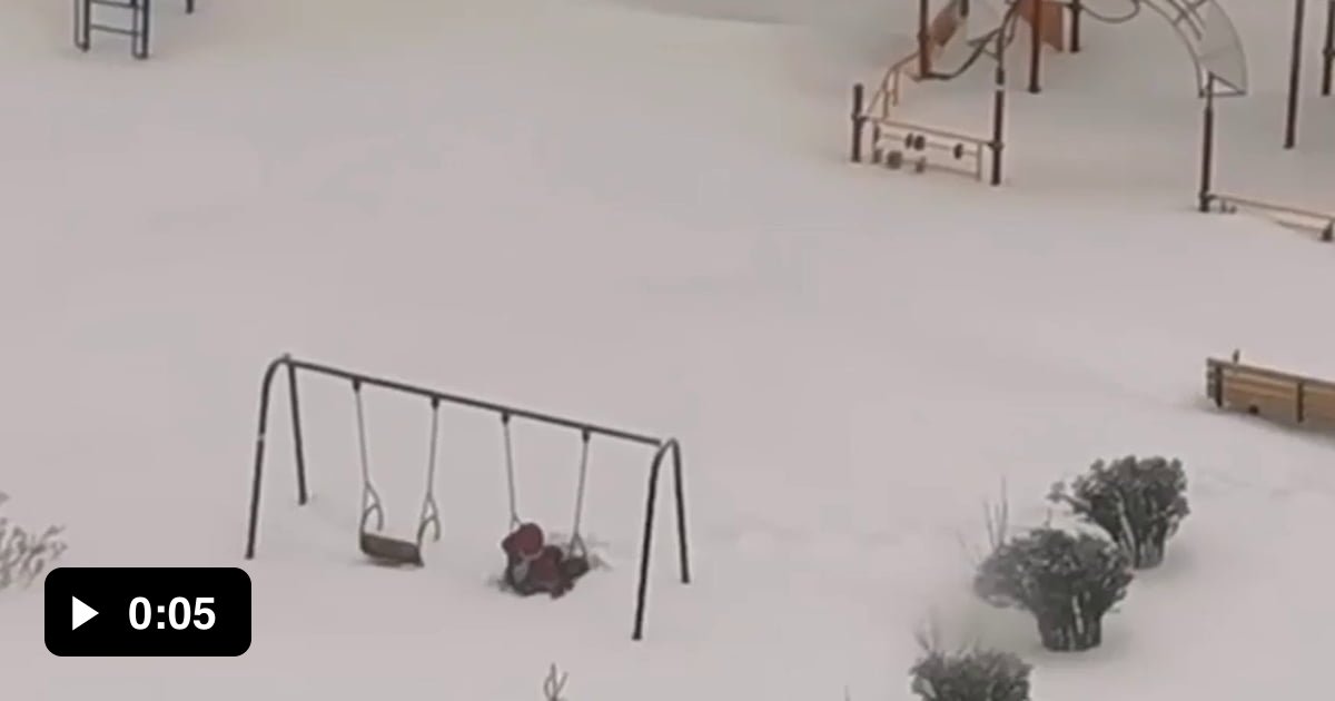Winter swings if you let it - 9GAG