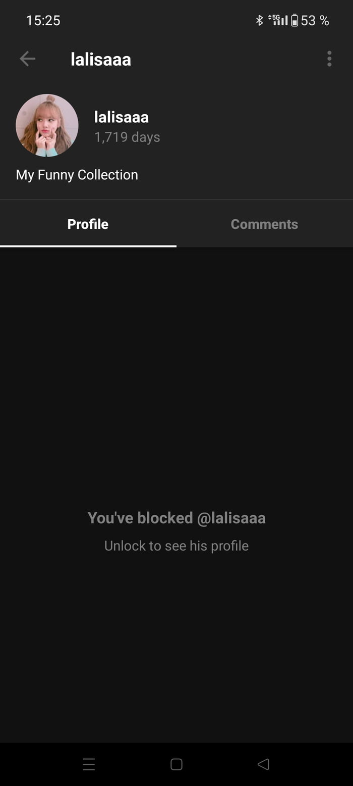 Why do keep seeing blocked ppl? - 9GAG