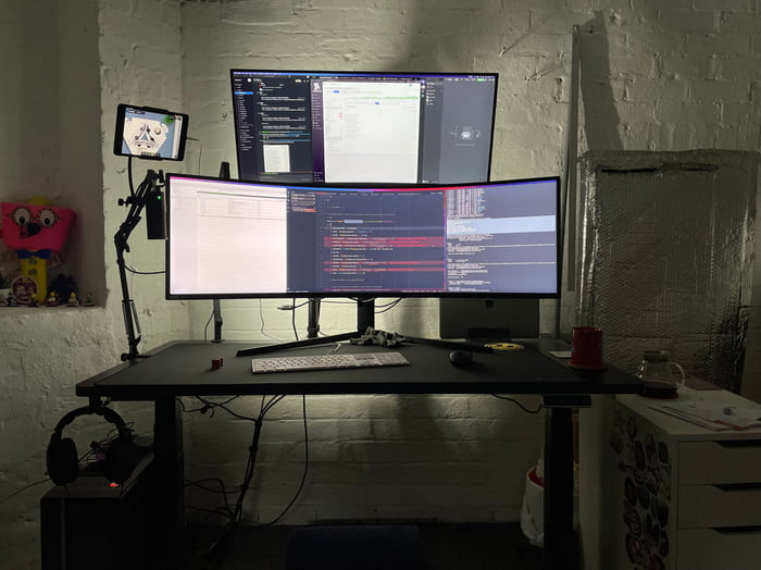 Basement setup. Had none of this prior to lockdown. - 9GAG