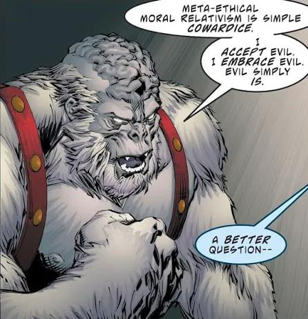 Ultra Humanite's skull, is it squishy? - 9GAG