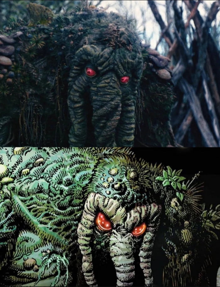 Man-thing in MCU vs Comics - 9GAG
