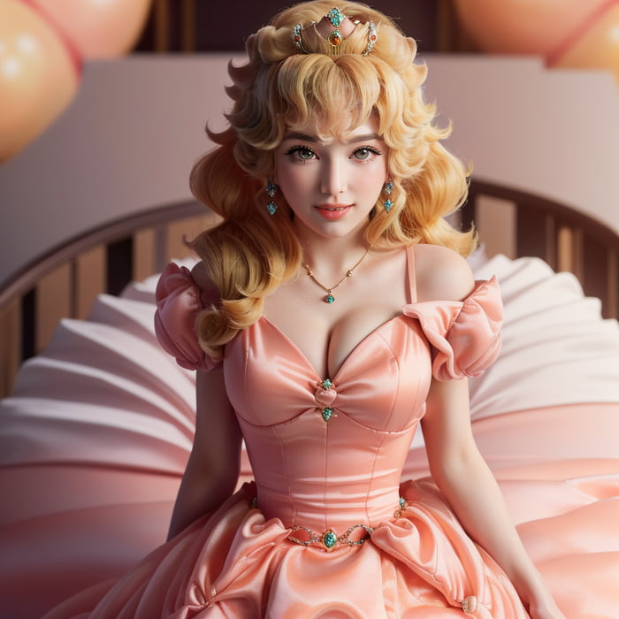 Princess Peach from 'Super Marios' in real life - 9GAG