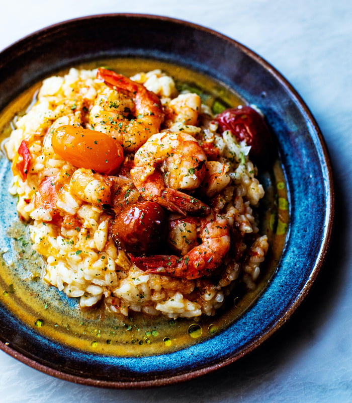 Spicy Shrimp Risotto - 9GAG