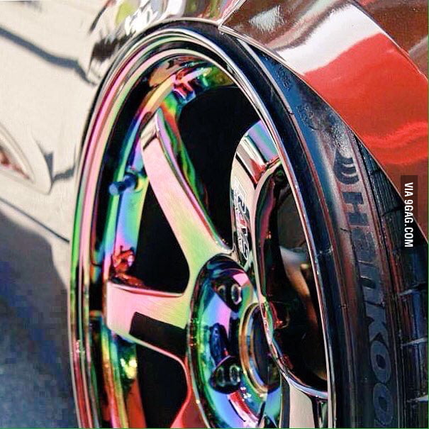Rainbow rims - 9GAG