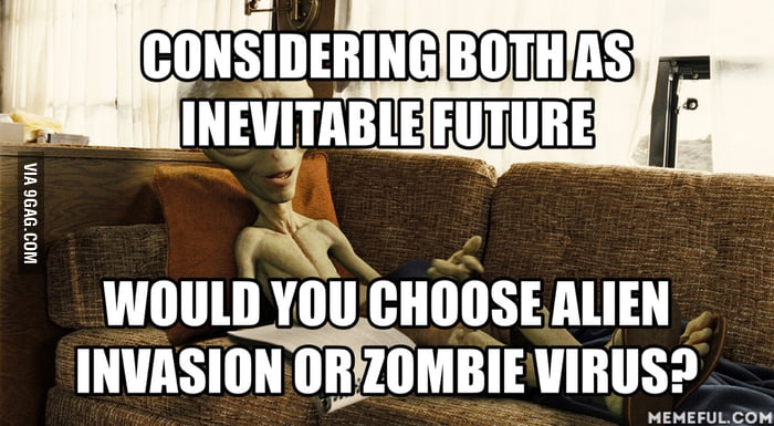 If we could exchange knowledge, definitely aliens - 9GAG