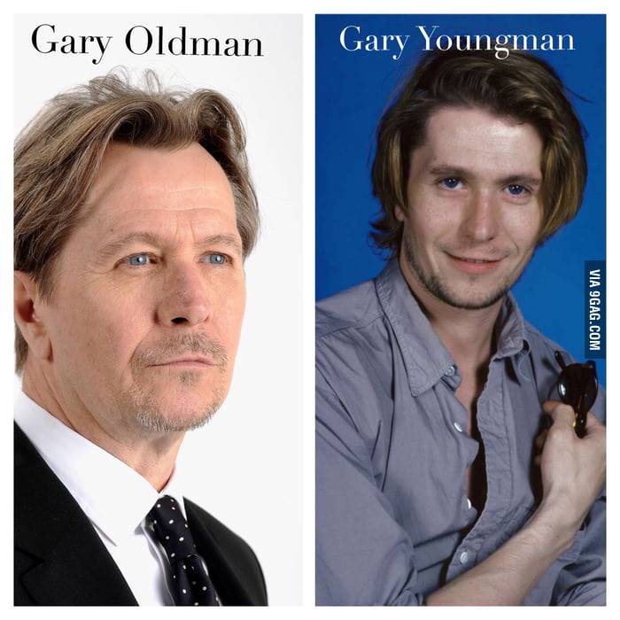 Gary Oldman and Gary Youngman - 9GAG