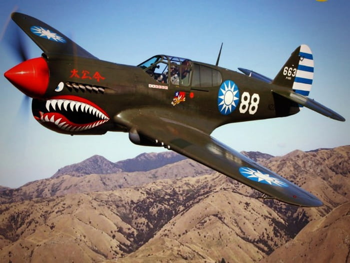 1940-41. The real Flying Tigers, the AVG, were American mercenary ...