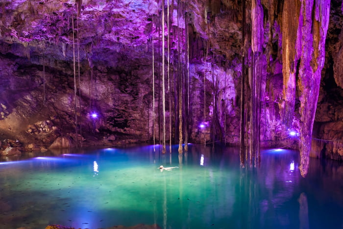 Photo of Cenote X'Keken, Mexico taken by Razi Machay. Believed to be ...