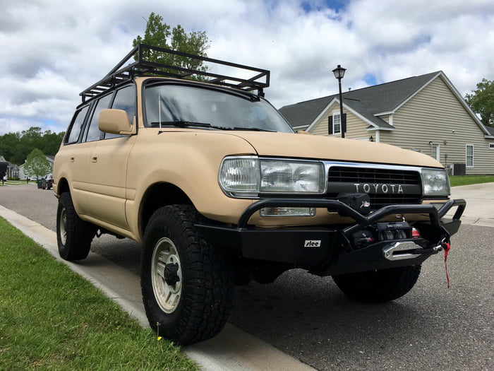 1991 Fj80 in CARC Tan - 9GAG