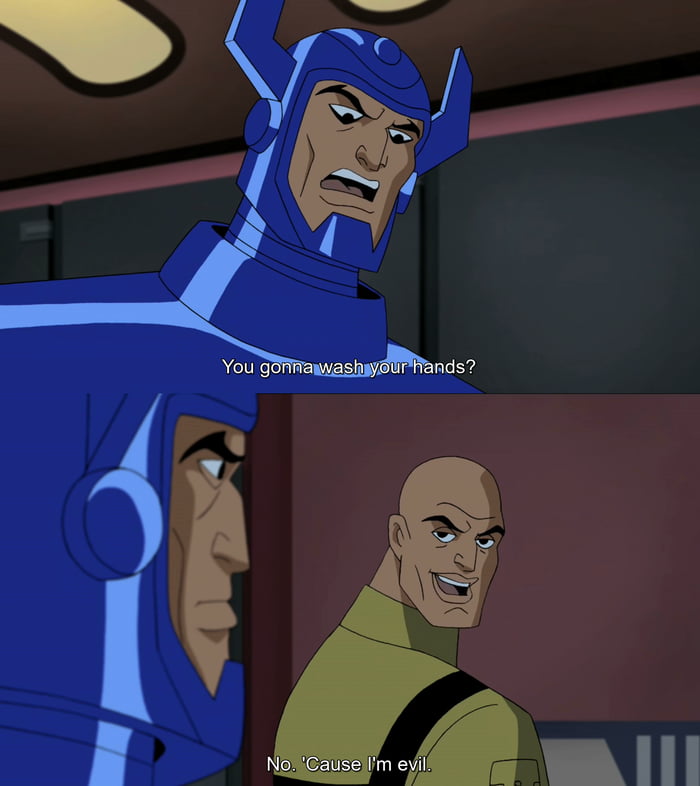 One of the best scenes in JLU - 9GAG