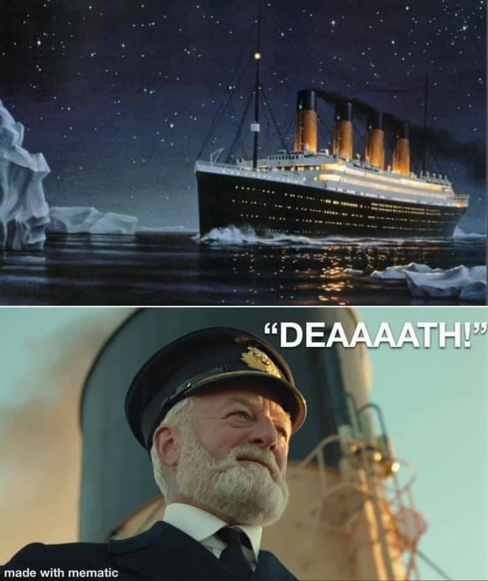 Theoden of Rohan, captain of the Titanic - 9GAG