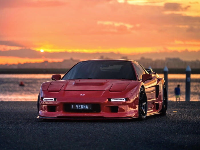 Stunning Red Honda NSX - 9GAG