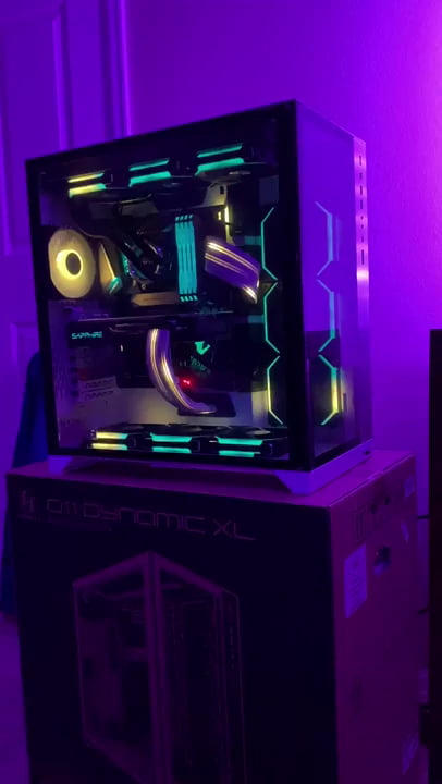 TRON-Inspired build - 9GAG