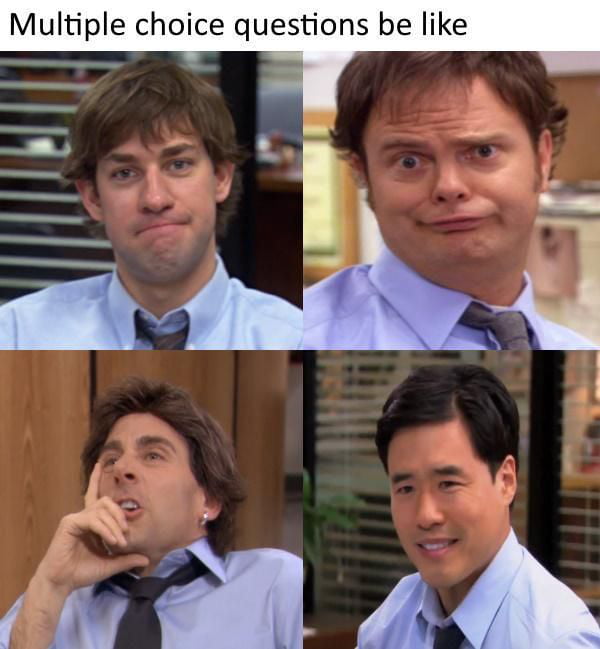 Multiple choice - 9GAG