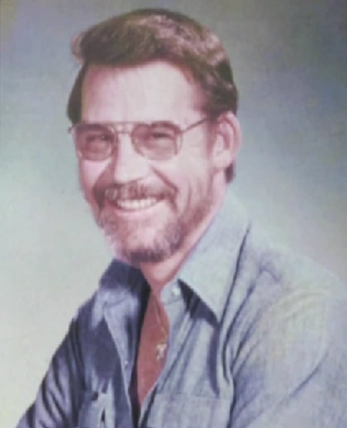 Bob Ross didn't have naturally curly hair. It was a perm. This was ...