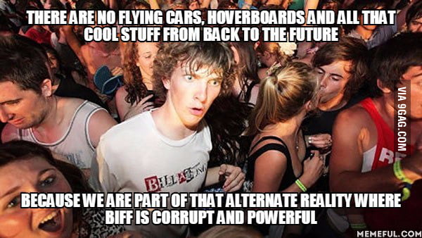 Back To The Future Biff Meme