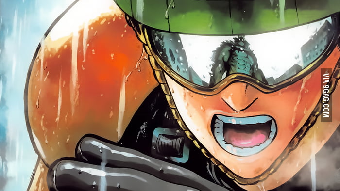 The Bicycle of Justice. Mumen rider [One Punch Man] - 9GAG