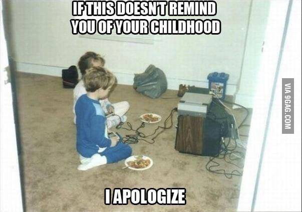 If this doesn't remind you of your childhood I apologize - 9GAG
