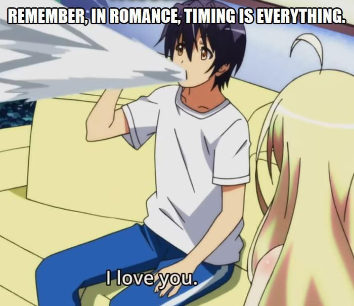 Timing and romance - 9GAG