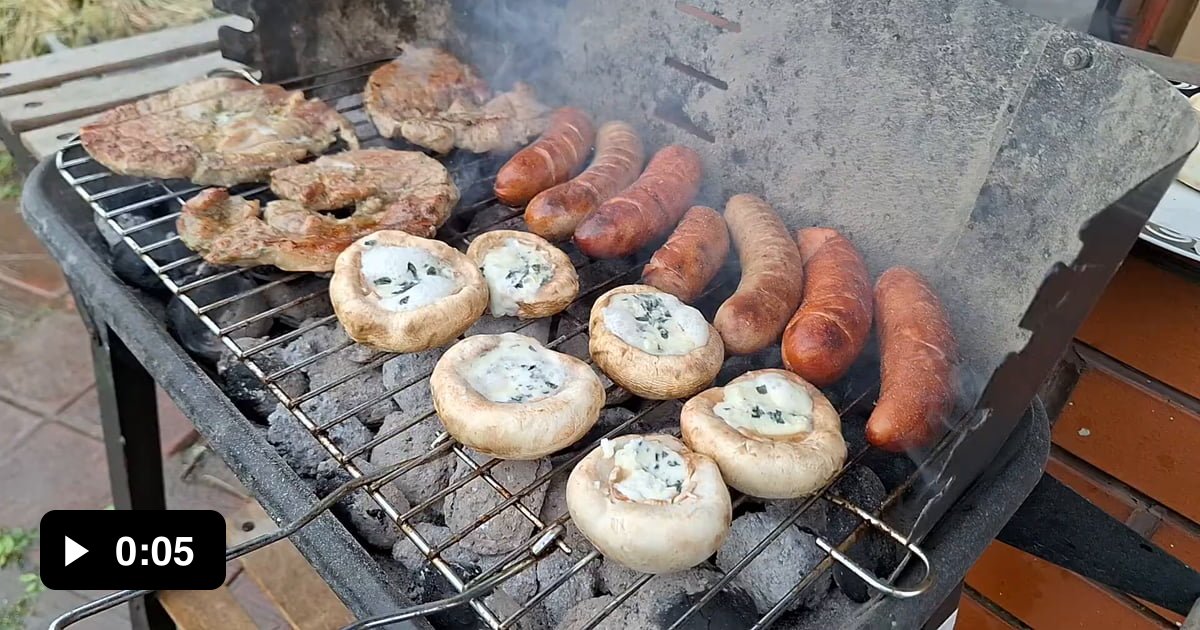 Grilling despite the weather - 9GAG