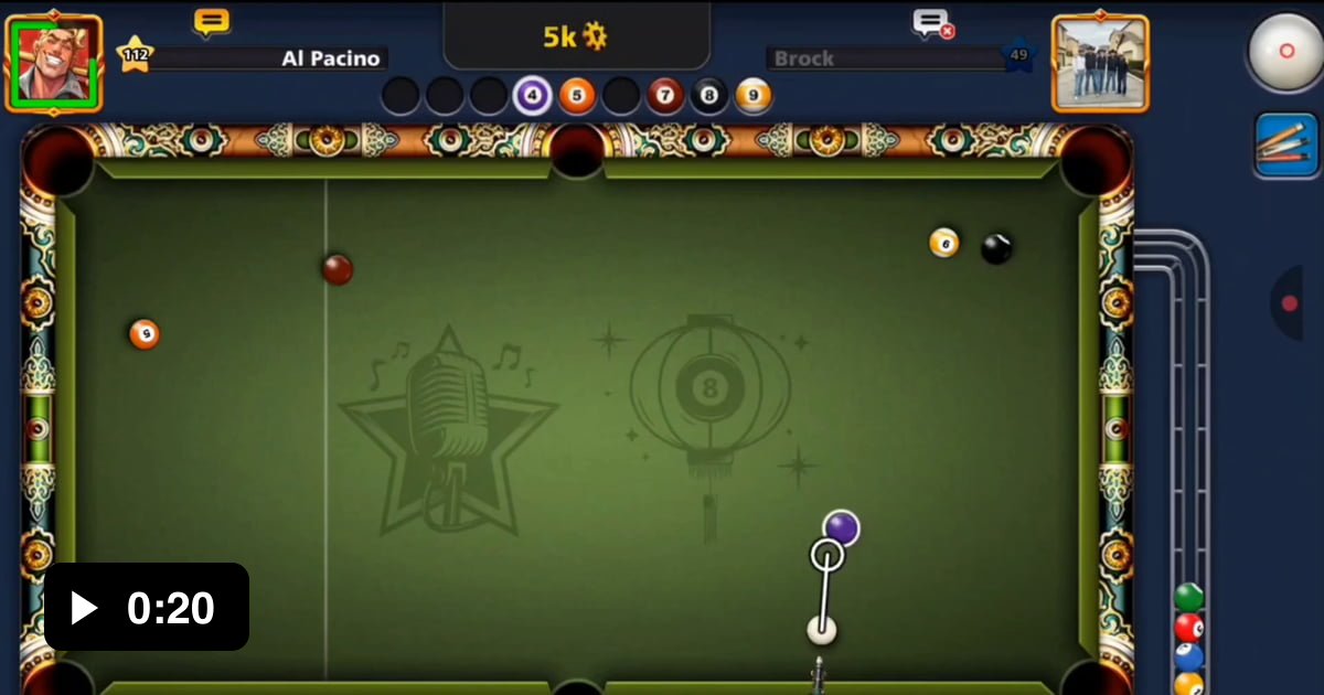8 Ball Pool: 9 ball. Insane victory shot. - 9GAG