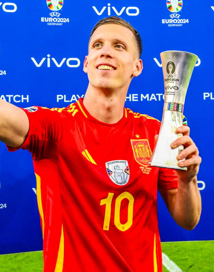 Player of the Match for Spain's win against Germany: Dani Olmo! - 9GAG