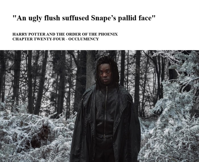 The zipped-up windbreaker is also a nice touch of wizarding fashion - 9GAG
