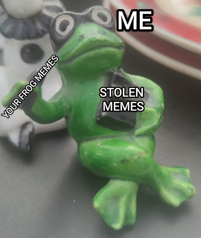 Put your frog memes in the bag, nice and easy. - 9GAG