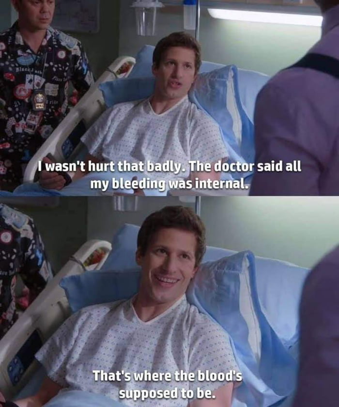 That's exactly where it's supposed to be. - 9GAG