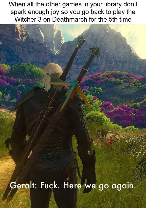 Aerondight is in all the games - 9GAG