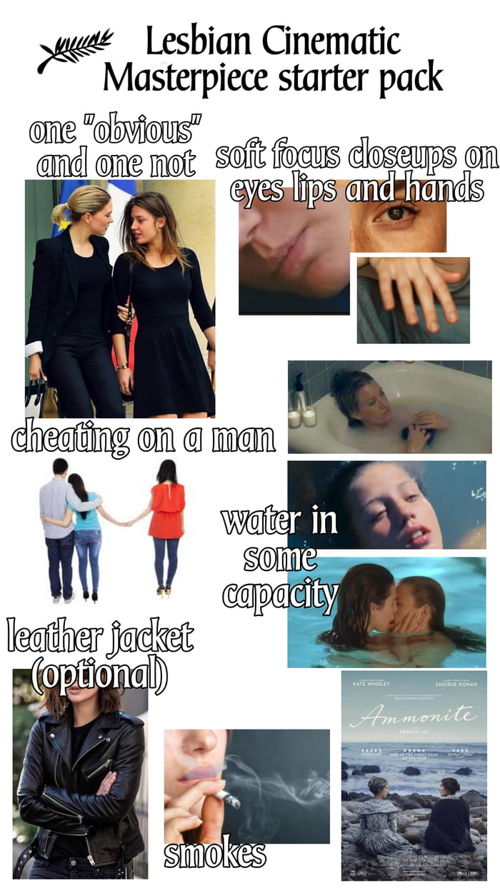 Lesbian Cinematic Masterpiece starter pack - 9GAG