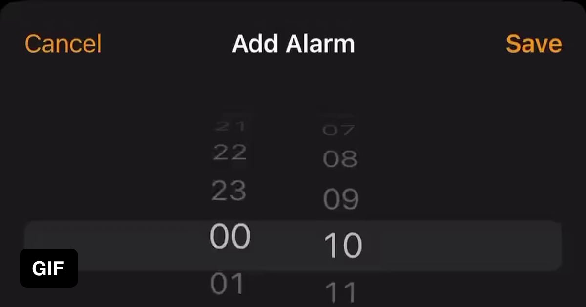 The iPhone's time picker wheel isn't looped, it's just a really long ...