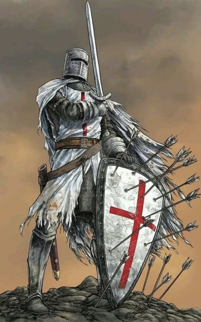 I am pleased to announce I am now a Knight Templa. Let the Crusades ...