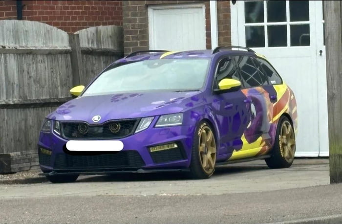Now that's a proper purple ride - 9GAG