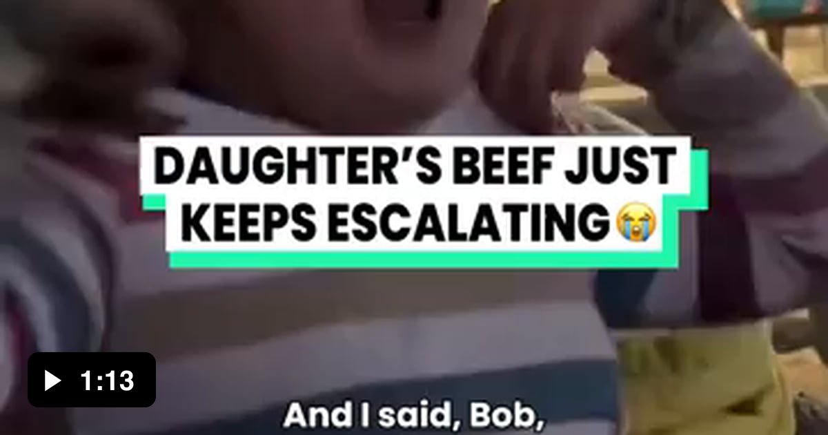 The beef is real. - 9GAG