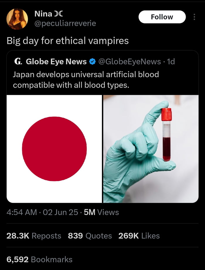 Ethical vampire approved - 9GAG