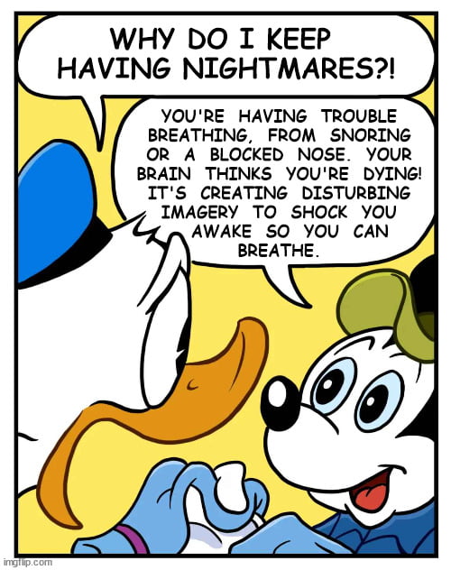 Next time you have a nightmare, say THANK YOU. - 9GAG